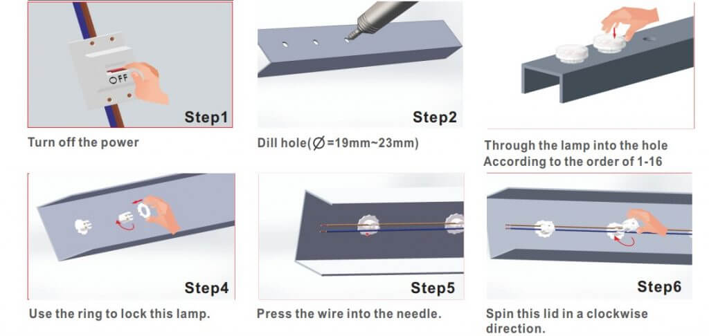 amusement led cabochon light | led Cabochon Lights