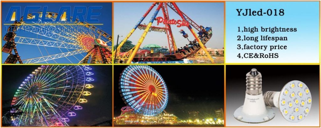 AC24V 30mm auto running funfair amusement led lamp - yijia