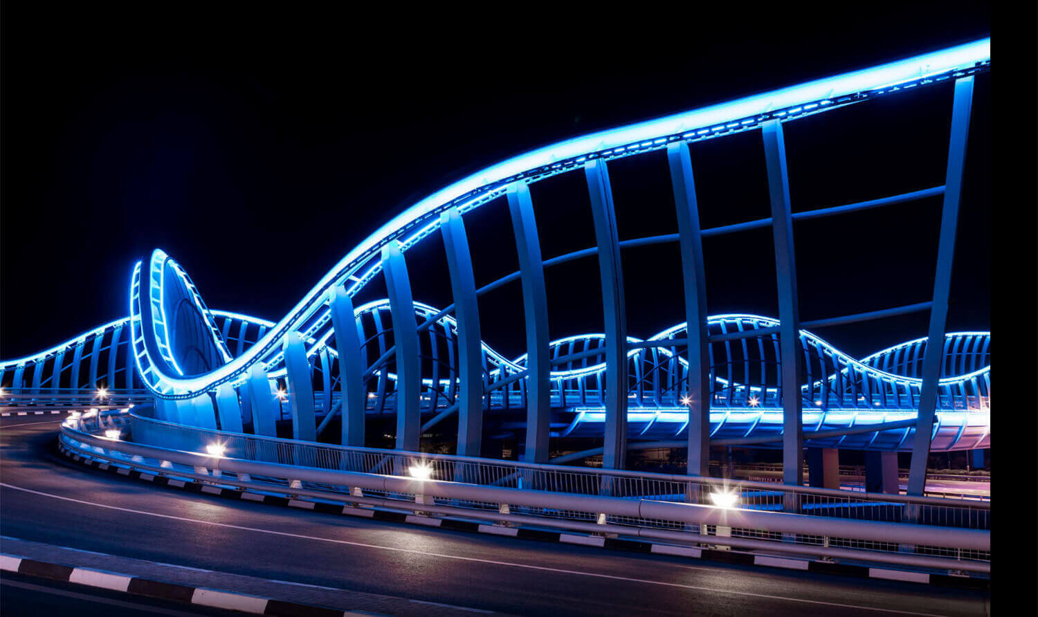 Bridge lighting should do this! Interpretation of the world famous 14 ...