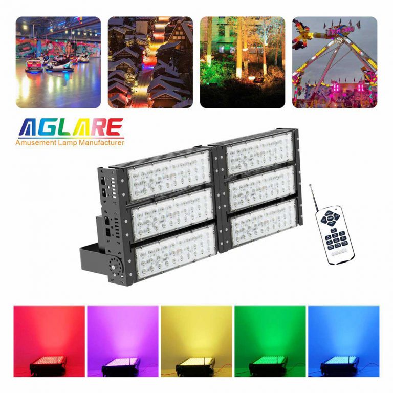 LED Color Outdoor Flood Lights for Theme Parks - yijia